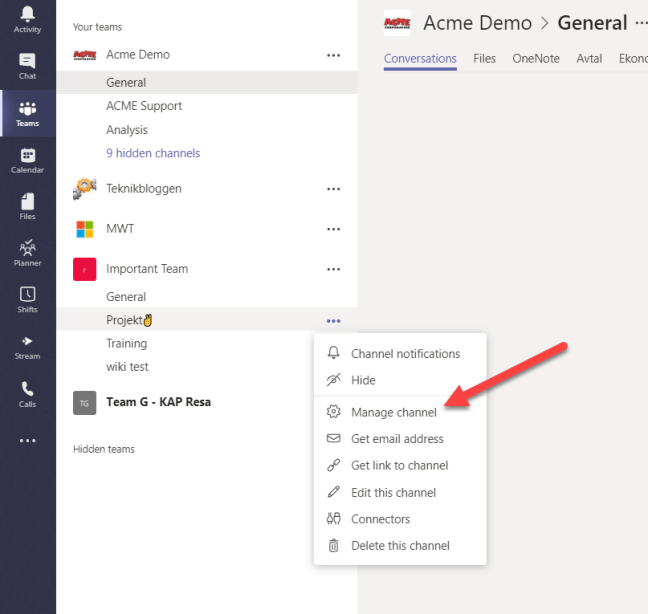 Microsoft Teams Channel moderation – Welcome to Deltinger 365