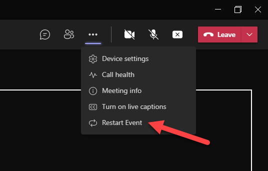 Restarting a Teams Live Event – Welcome to Deltinger 365